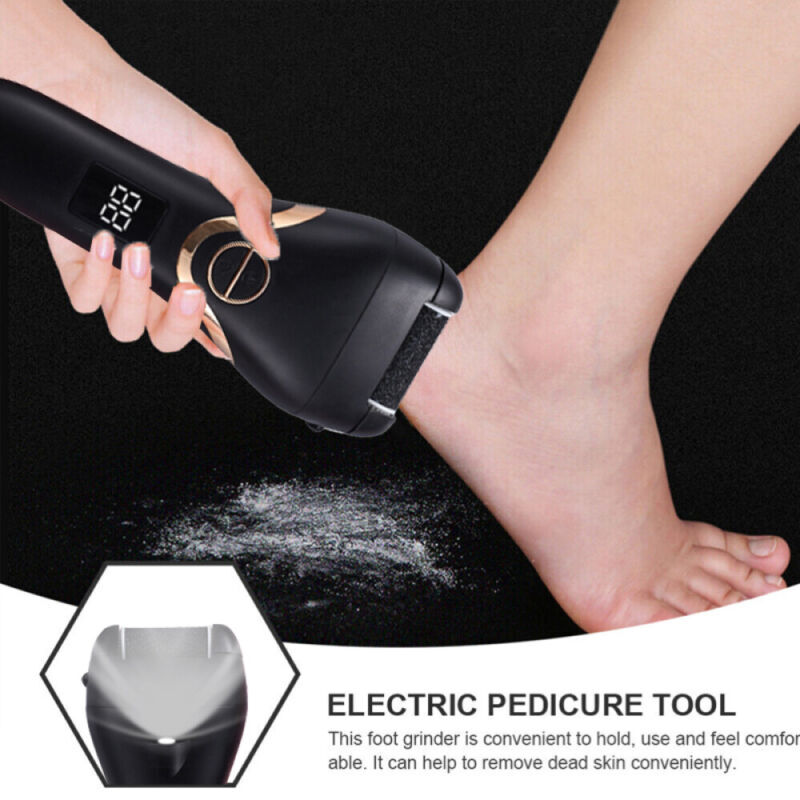 Electric Foot File Waterproof Hard Skin Remover Feet Pedicure Set ...
