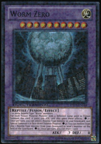 Yu-Gi-Oh! - Duel Terminal 3 Worm Zero DT03-EN084 1st Edition | eBay