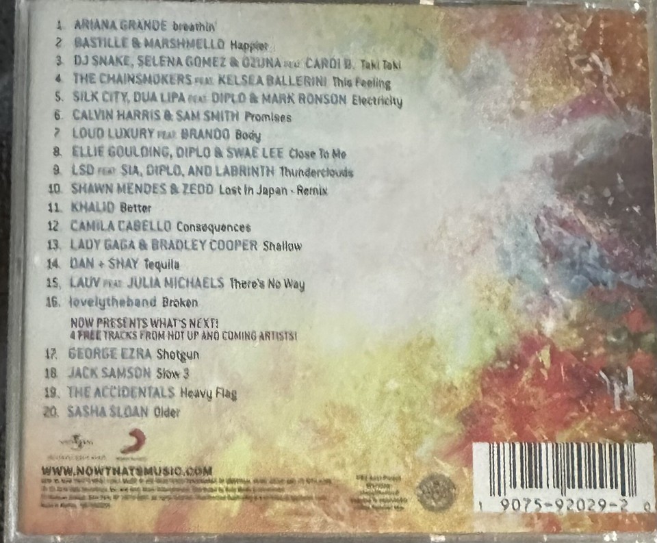 NOW 69: That's What I Call Music; Various Artists, BN CD, Free Shipping ...