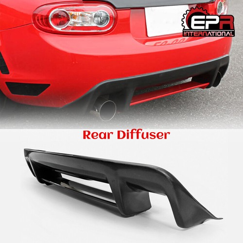 For MX5 NC NCEC Miata GVN Style Carbon+FRP Unpainted Rear Diffuser w ...