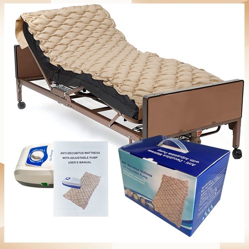 WAVE ALTERNATING PRESSURE MATTRESS INCLUDES ELECTRIC PUMP FOR RELIEVE ...