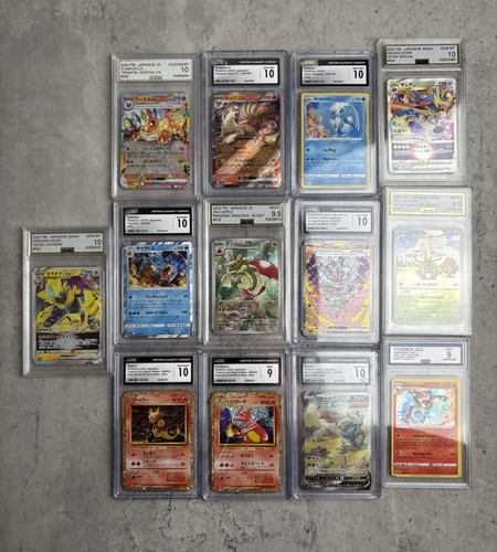 Pokemon Graded Slabs Bulk Bundle 13 Slabs Pokemon Cards | eBay