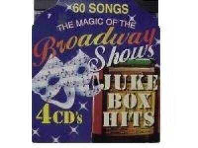 The Magic of the Broadway Shows : 60 songs, 4 CDs Juke Box Hits - VERY ...