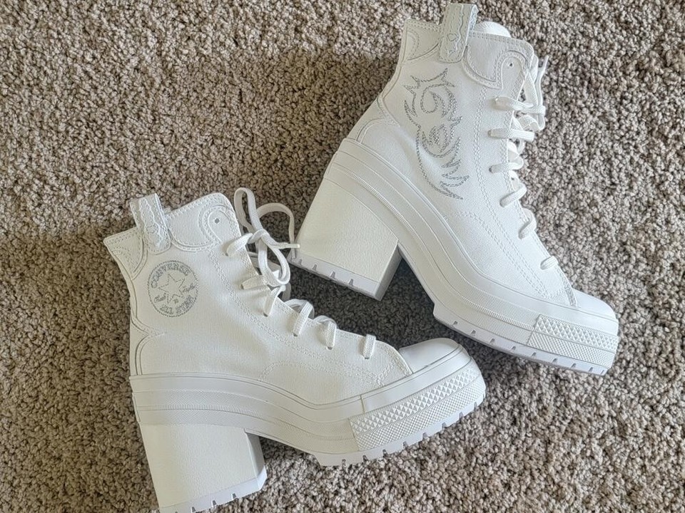 Converse Chuck 70 De Luxe Heel Western Hi Platform, A10335C Multi Sizes ...