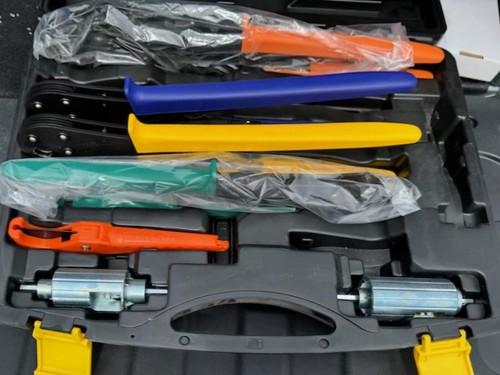 New Viega PureFlow Press PEX Press Complete Plumbing Tool Set (3/8" - 1 ...