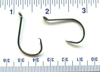 1000 GT 2X Offset Circle Fish Fishing Hooks size 1/0 - bulk 7384 | eBay