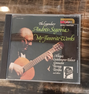 Andres Segovia : The Segovia Collection Volume Three CD VERY GOOD ...