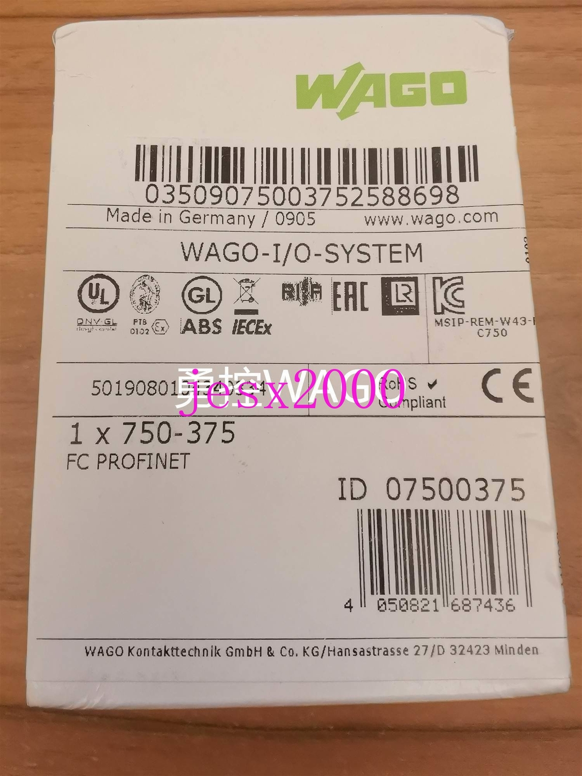 1PC NEW WAGO module 750-375 | eBay