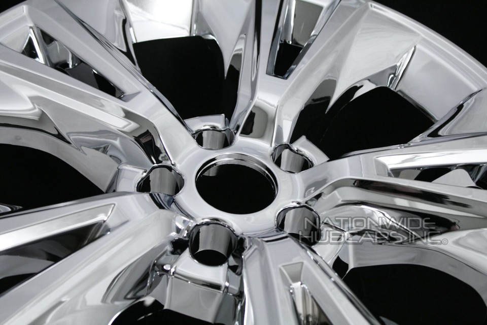 2014-2019 Toyota Highlander 18" Chrome Wheel Skins Full Rim Covers Hub ...