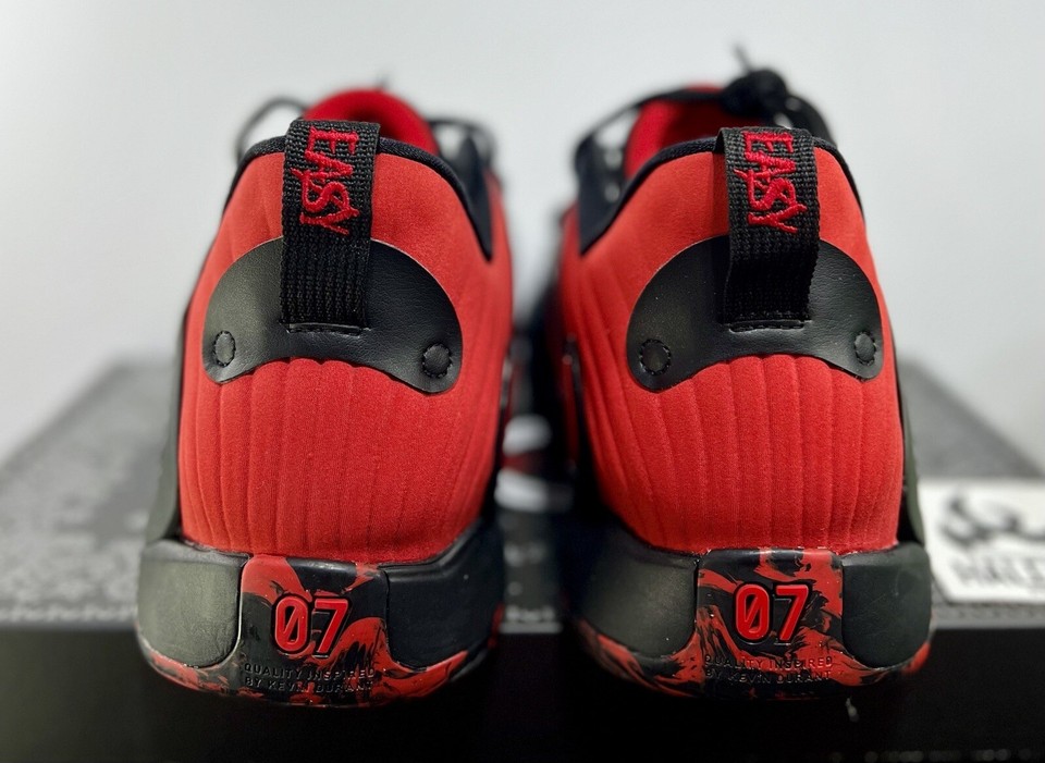 NEW Nike KD 15 Bred Black University Red | Men's Size 14 | DC1975-003 ...