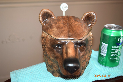 Collectible Budweiser Grizzly Bear Character Beer Stein, CS622 Limited Ed., Mint | eBay