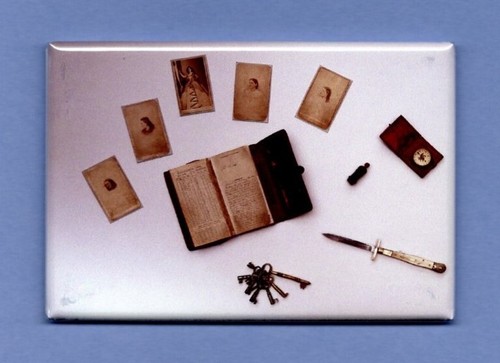 JOHN WILKES BOOTH DIARY *2X3 FRIDGE MAGNET* ACTOR ASSASSINATION ABRAHAM ...