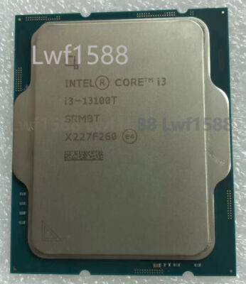 The 13th generation Intel I3-13100T LGA1700 CPU 2.5GHz I3 13100T SRMBT ...