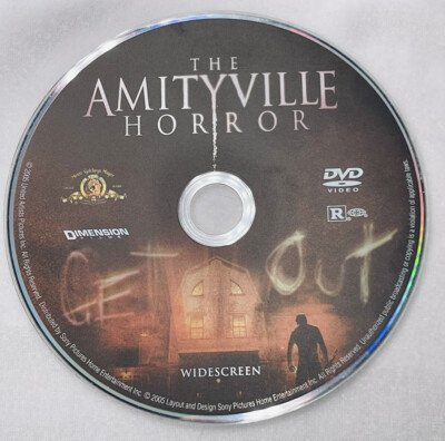 DVD THE AMITYVILLE HORROR DISC ONLY TESTED WORKS 2005 WIDESCREEN ...