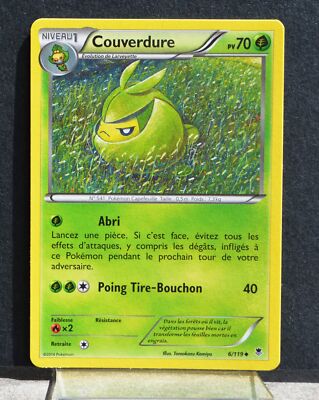 carte Pokémon 6/119 Couverdure XY04 Vigueur spectrale NEUF FR | eBay