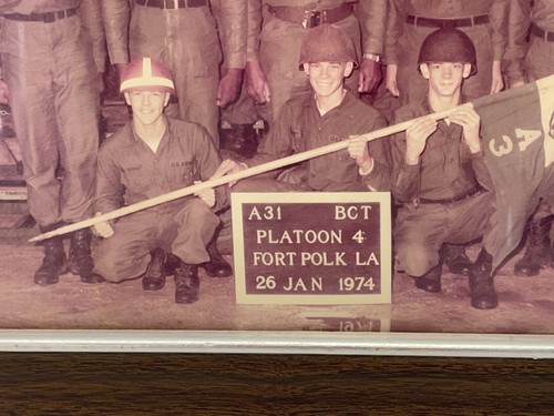 vintage 1974 VIETNAM ERA “FORT POLK LA” BASIC TRAINING GRADUATION PHOTO ...