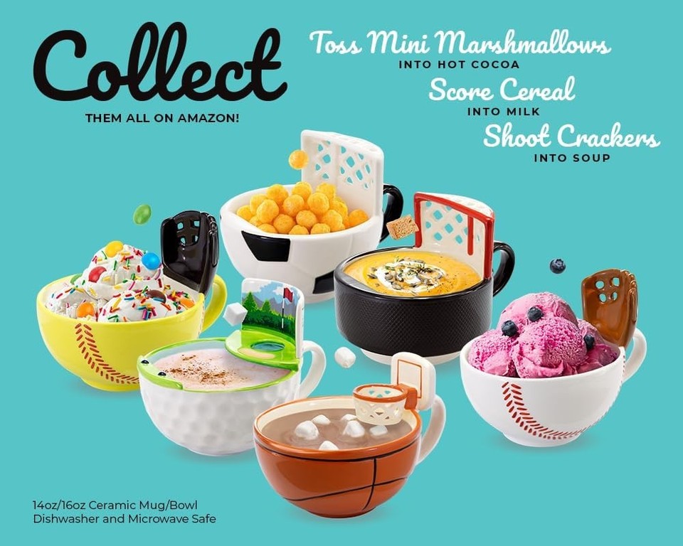 MAX'IS Creations The Mug with a Hoop Basketball Mug Funny Ceramic ...