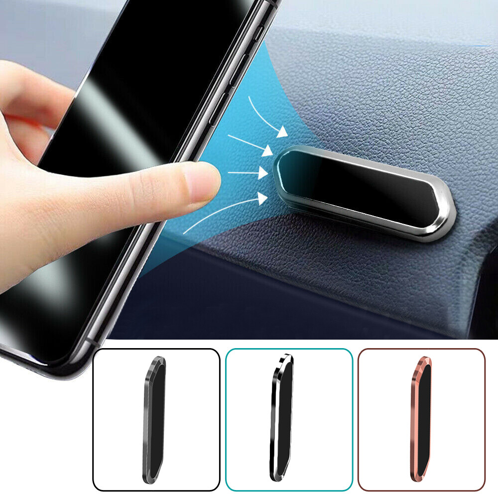 Magnetic Strip Car Cell Phone Holder Stand For iPhone Magnet Mount ...