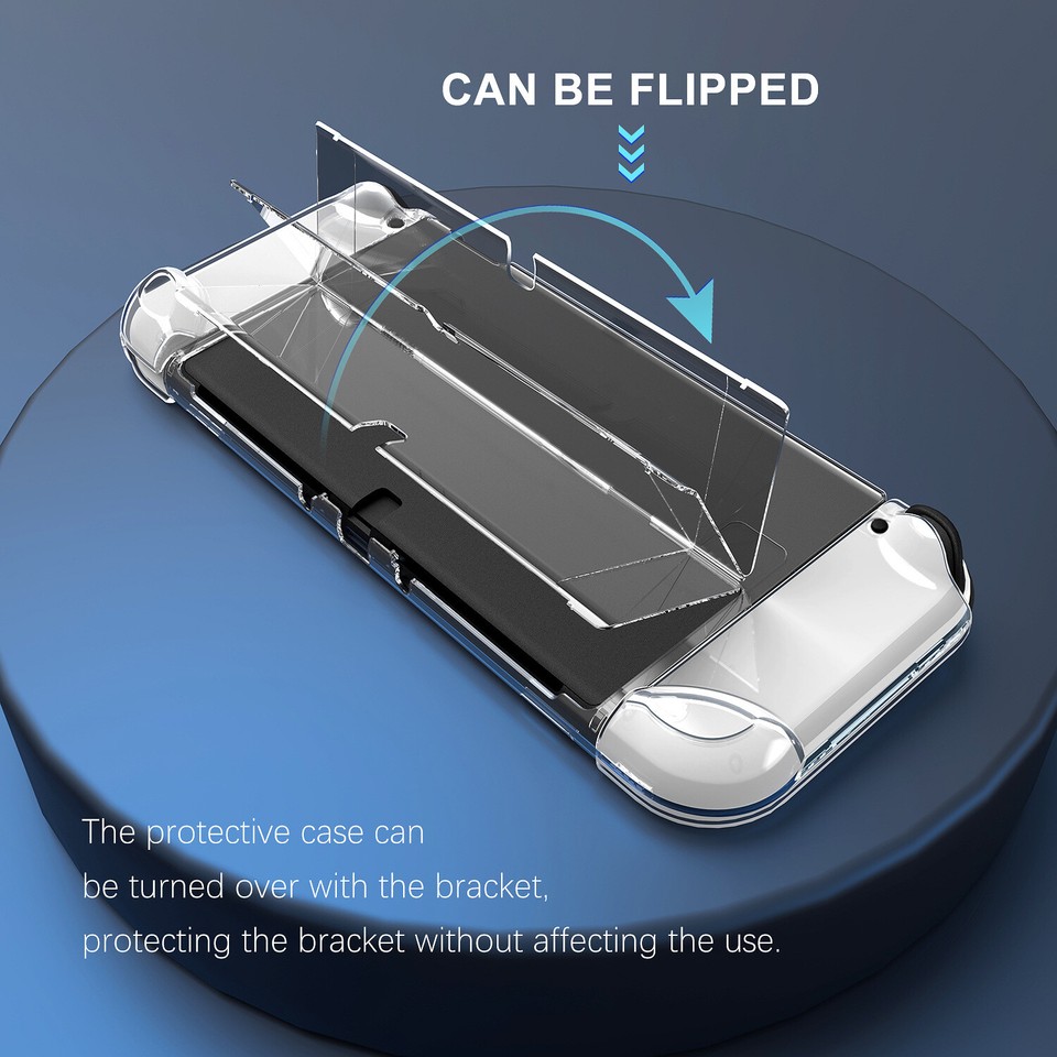 NEW Clear Hard Case Anti-Scratch Grip PC Cover Shell For Nintendo ...