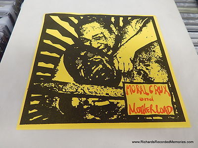 MORAL CRUX Motherload PUNK EP 7” NEW vinyl 45 Waiting For A Bomb Lack ...