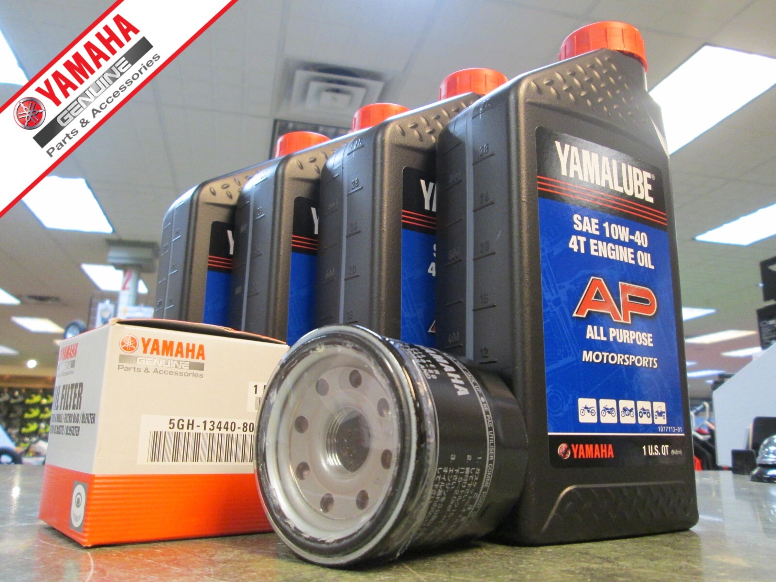 Yamaha Genuine Oil Change Kit YZF-R1 YZF R1 R1 Oil Change Kit 2006-2008 ...