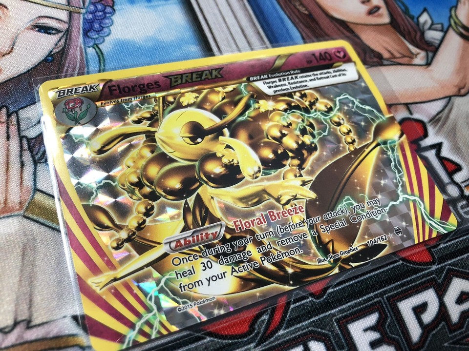 pokemon florges BREAK 104/162 rare XY breakthrough | eBay