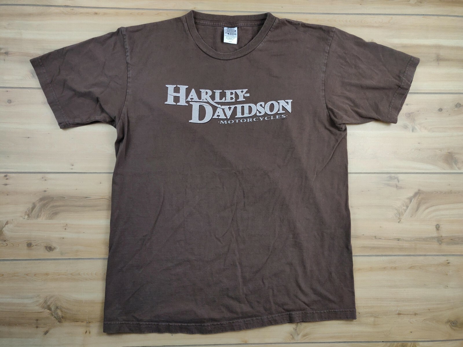 RARE HARLEY DAVIDSON AD FARROW COLUMBUS OHIO T-SHIRT … - Gem
