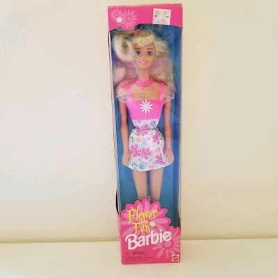 Flower Fun Barbie 1996 NIB 16063 | eBay