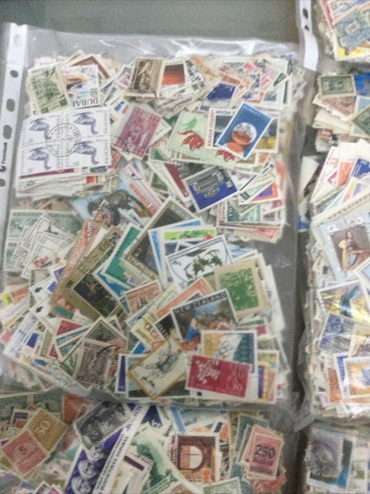 4005 Plus. WORLDWIDE STAMPS All Different OFF PAPER SUPER LOT Gas | eBay UK