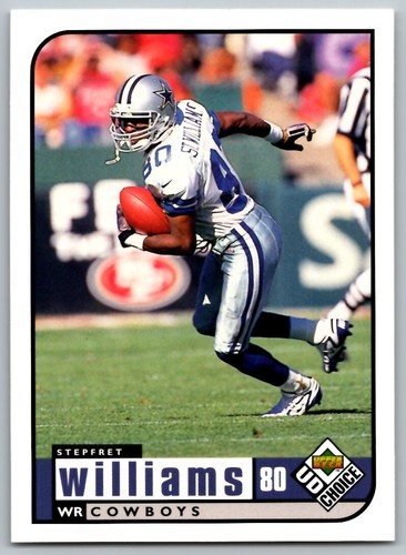 1998 UD CHOICE STEPFRET WILLIAMS DALLAS COWBOYS #322 | eBay