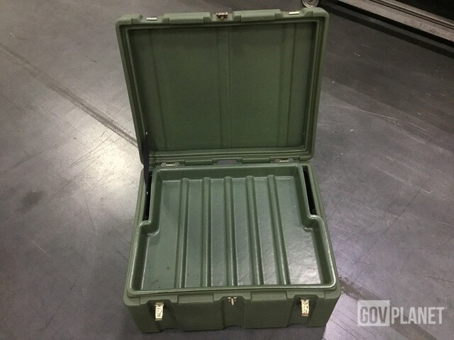 Hardigg Military Trunk Footlocker with Tray - New, Heavy Duty | eBay