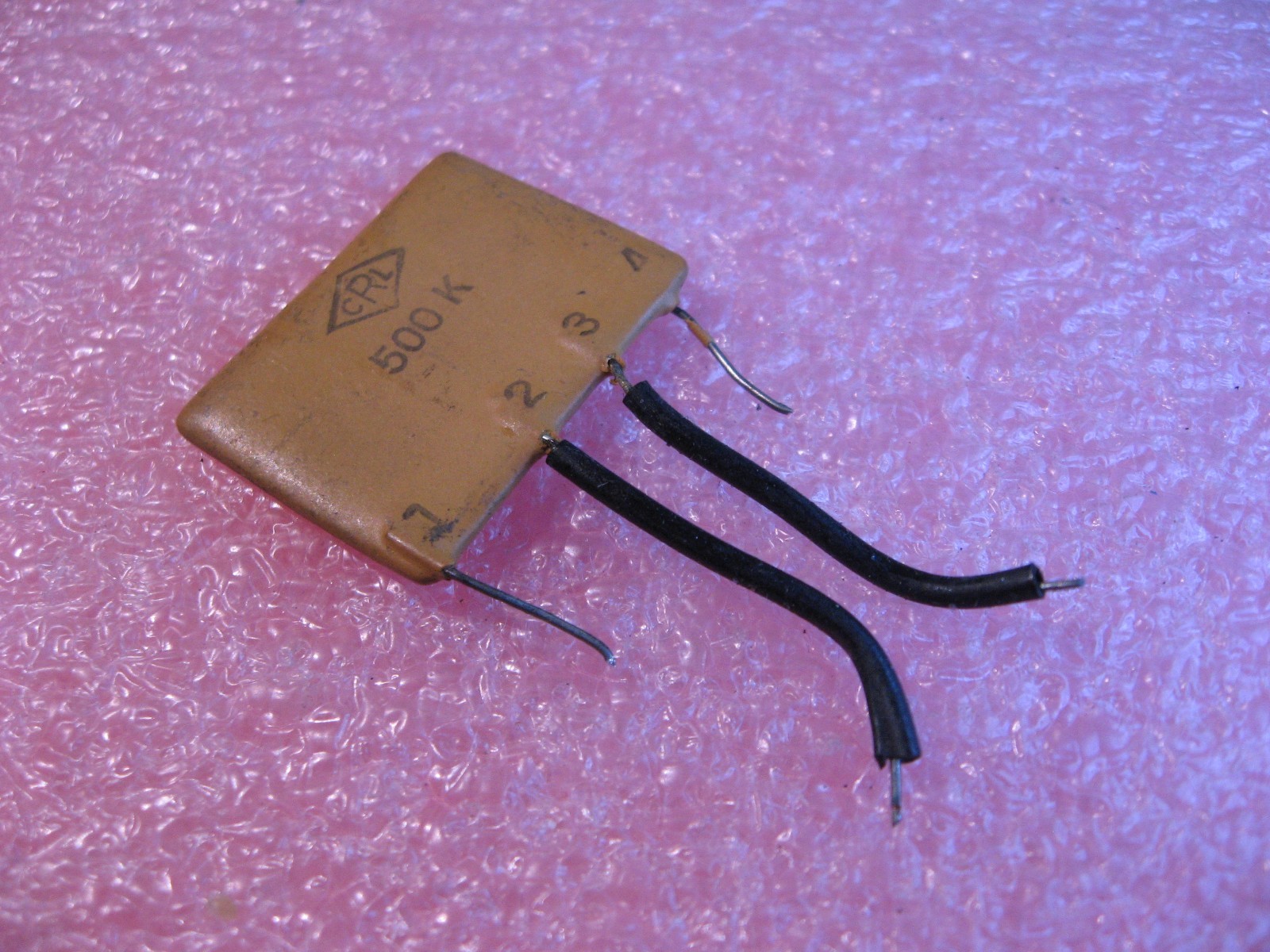 Centralab CRL 500K Couplate PEC Bull-Plate - Used Pull VINTAGE Qty 1 | eBay