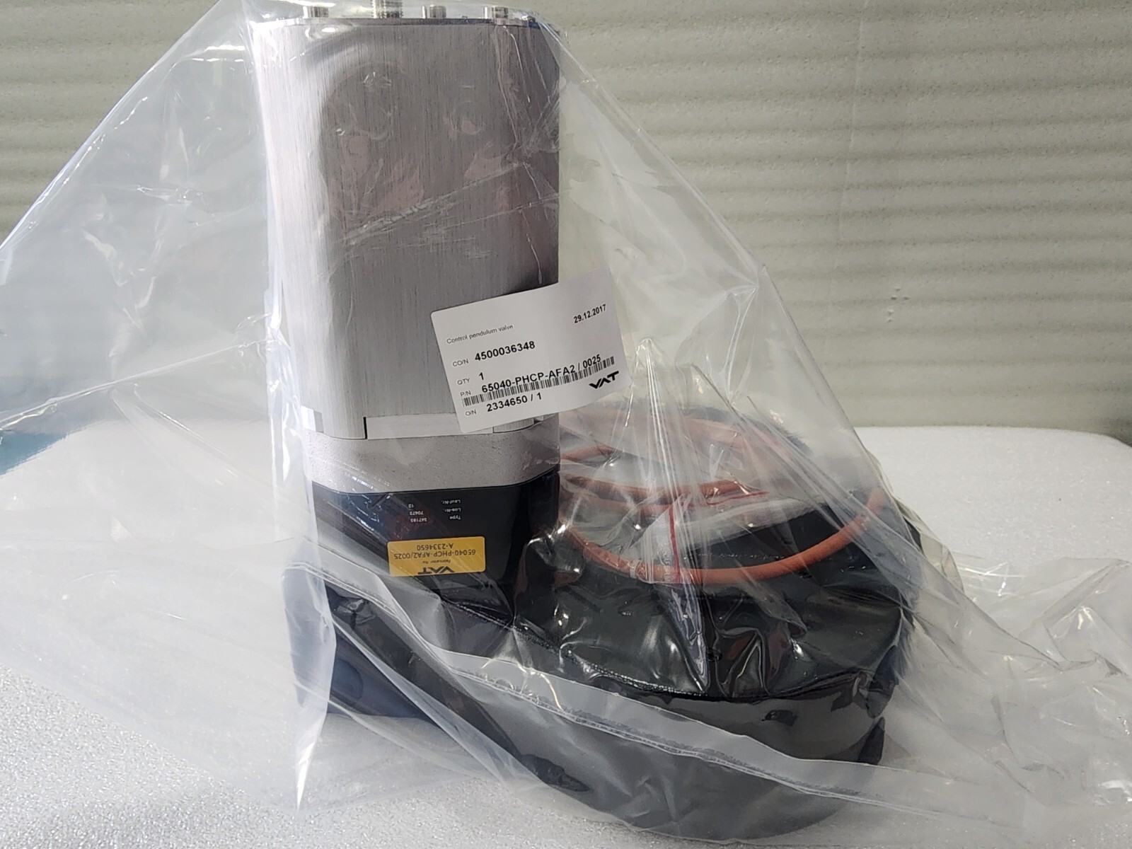 VAT Pendulum Control & isolation Valve 65040-PHCP-AFA2 (New) | eBay