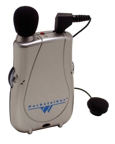 Williams Sound Pocketalker Ultra Personal Sound Amplifier w Single Mini ...