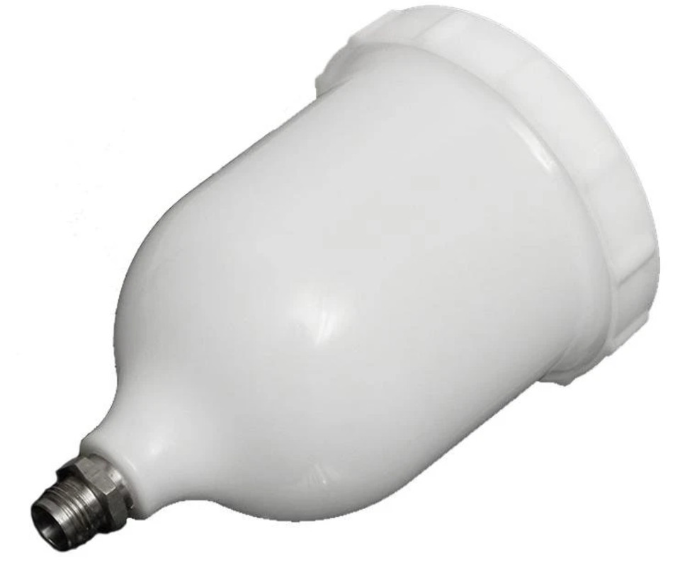 Graduated Spray Gun Gravity Fed Pot 600ml Suit DeVilbiss GTI Pro Lite ...