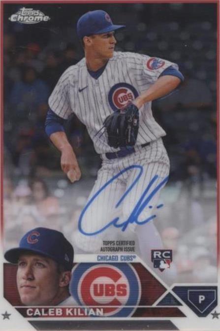 2023 Topps Chrome - Rookie Autographs Caleb Kilian #RA-CK (AU, RC) for ...