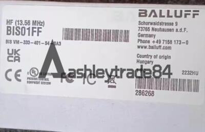 1PCS NEW BALLUFF BIS01FF High frequency read/write head BIS VM-333-401 ...