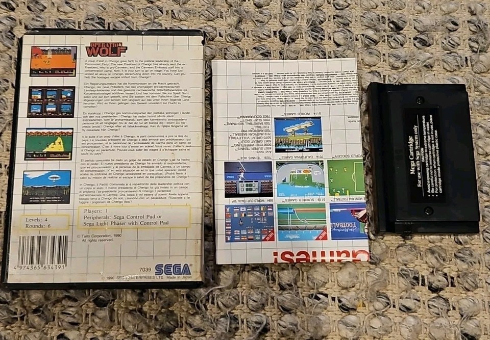 Operation Wolf SEGA Master System | eBay