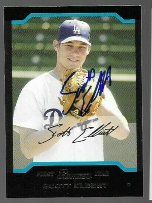 2004 Bowman SCOTT ELBERT Signed Card autograph DODGERS SENECA, MO rc | eBay