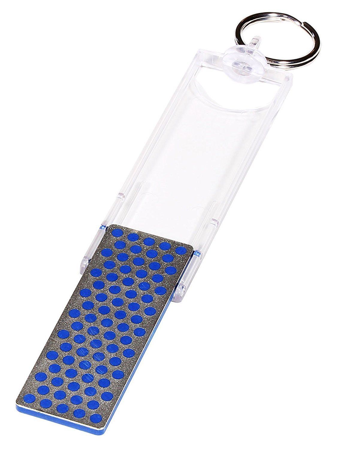 DMT Mini-Sharp Keychain Sized Diamond Knife Sharpener w/Coarse Grit 5 ⅝ ...