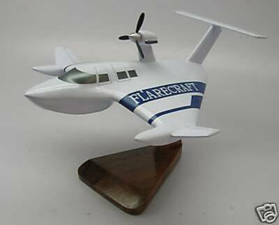 L-325 Flarecraft WIG Vehicle Airplane Desktop Wood Model Big New | eBay