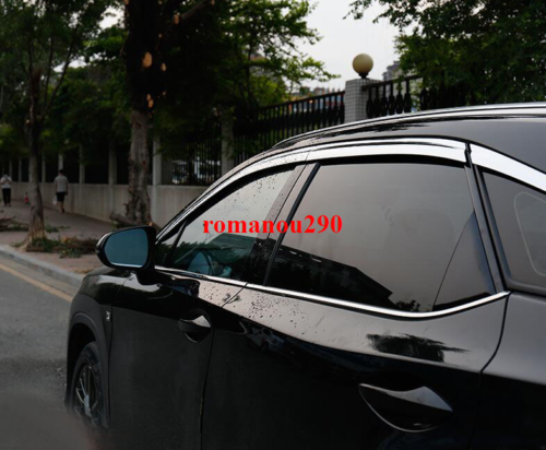 For Lexus RX350 450h 2016-2020 Chrome Trim Window Visor Vent Sun Rain ...
