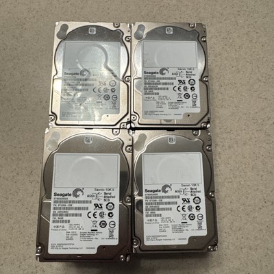 17 qty Seagate ST9600205SS Savvio 600GB 10K 2.5" SAS Hard Drive Fits ...