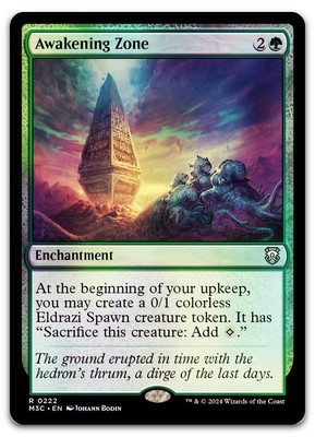 Awakening Zone (Ripple Foil) #222 (NM) Modern Horizons 3 M3C Magic MTG ...