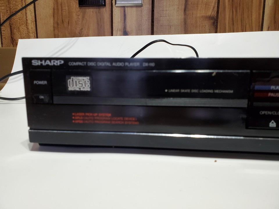 Vintage 1985 Sharp DX-110 Compact Disc Digital Audio Player - Powers On ...