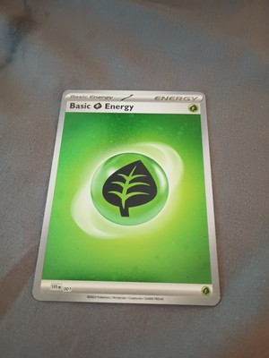 Basic Grass Energy (Cosmos Holo) 001 Sv01: Scarlet & Violet Base Set Holo | eBay