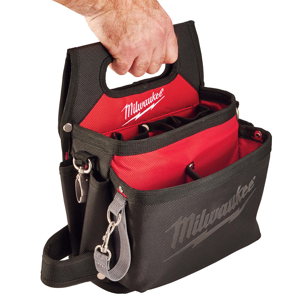 Milwaukee 48-22-8112 15-Pocket Electricians Work Pouch w/ Quick Adjust ...