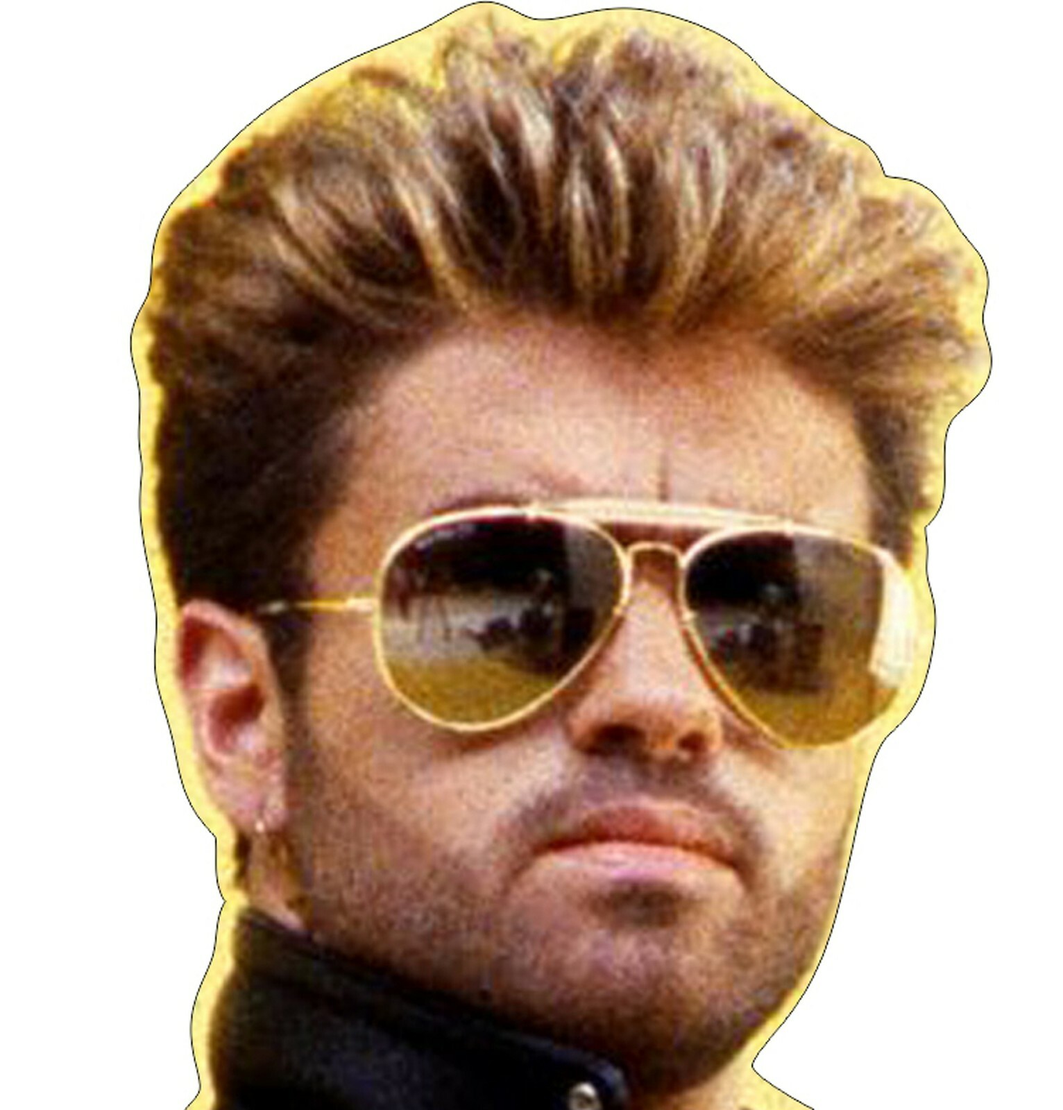 George Michael-Juke Box with Guitar -72" Tall Life Size Cardboard ...