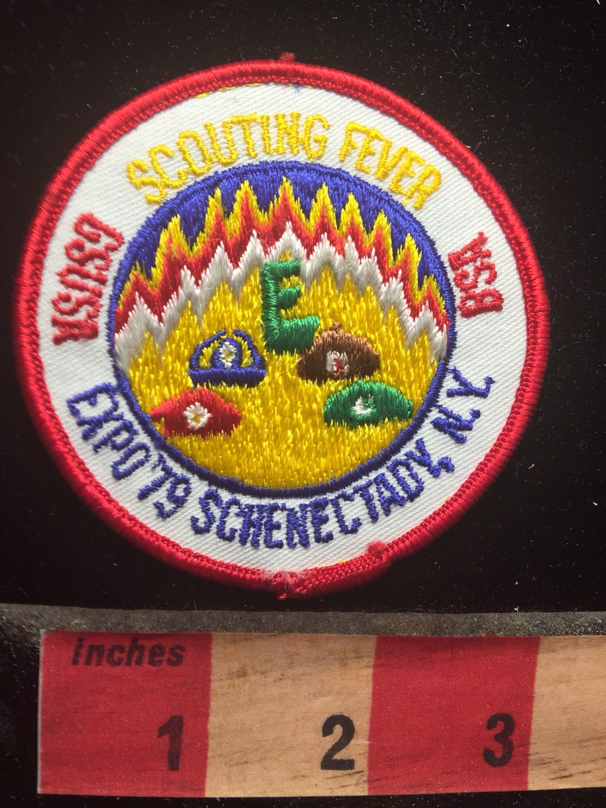 Vtg 1979 BSA Patch Expo 79 Scouting Fever Schenectady New York 70SS | eBay