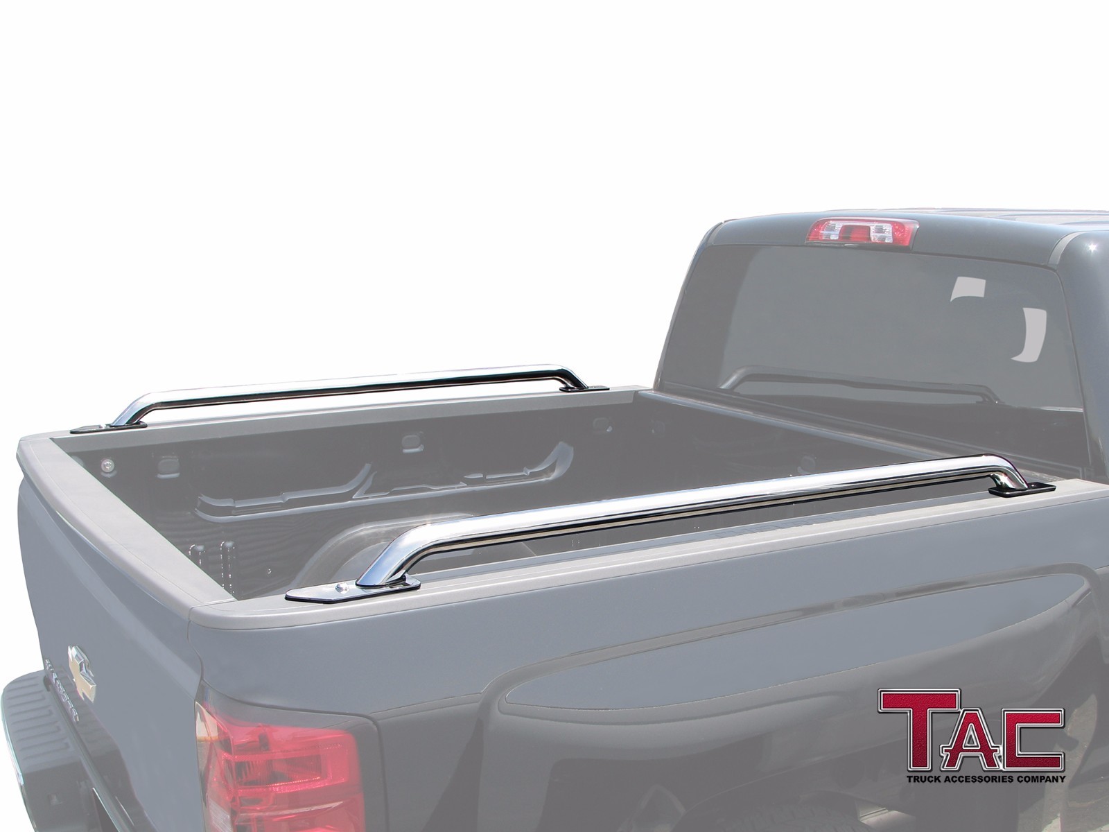 2014-2024 Chevy Silverado GMC Sierra 1500 Side Bed Rails 5.5' Short Bed ...
